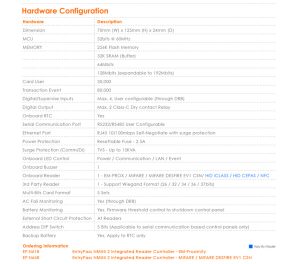 Active Network Integrated Reader Controller - N-mini 2 | Entrypass